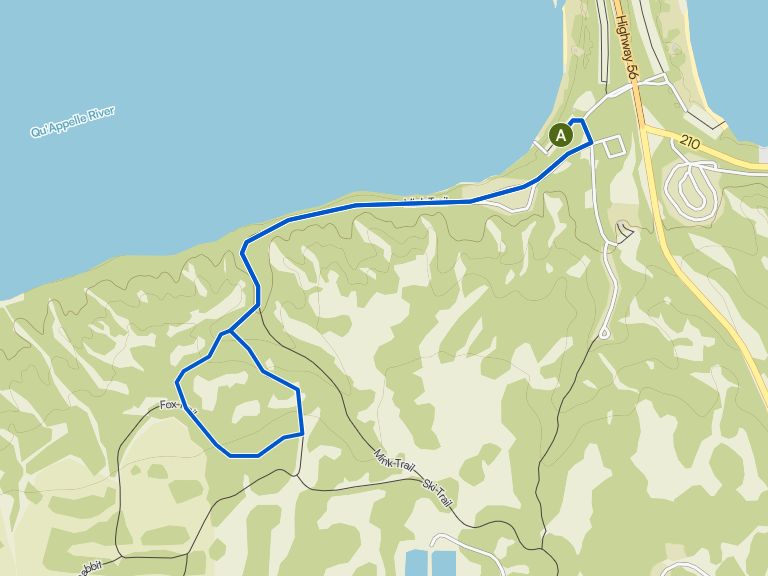 Ermine Trail loop via Mink Trail — Echo Valley Provincial Park ...